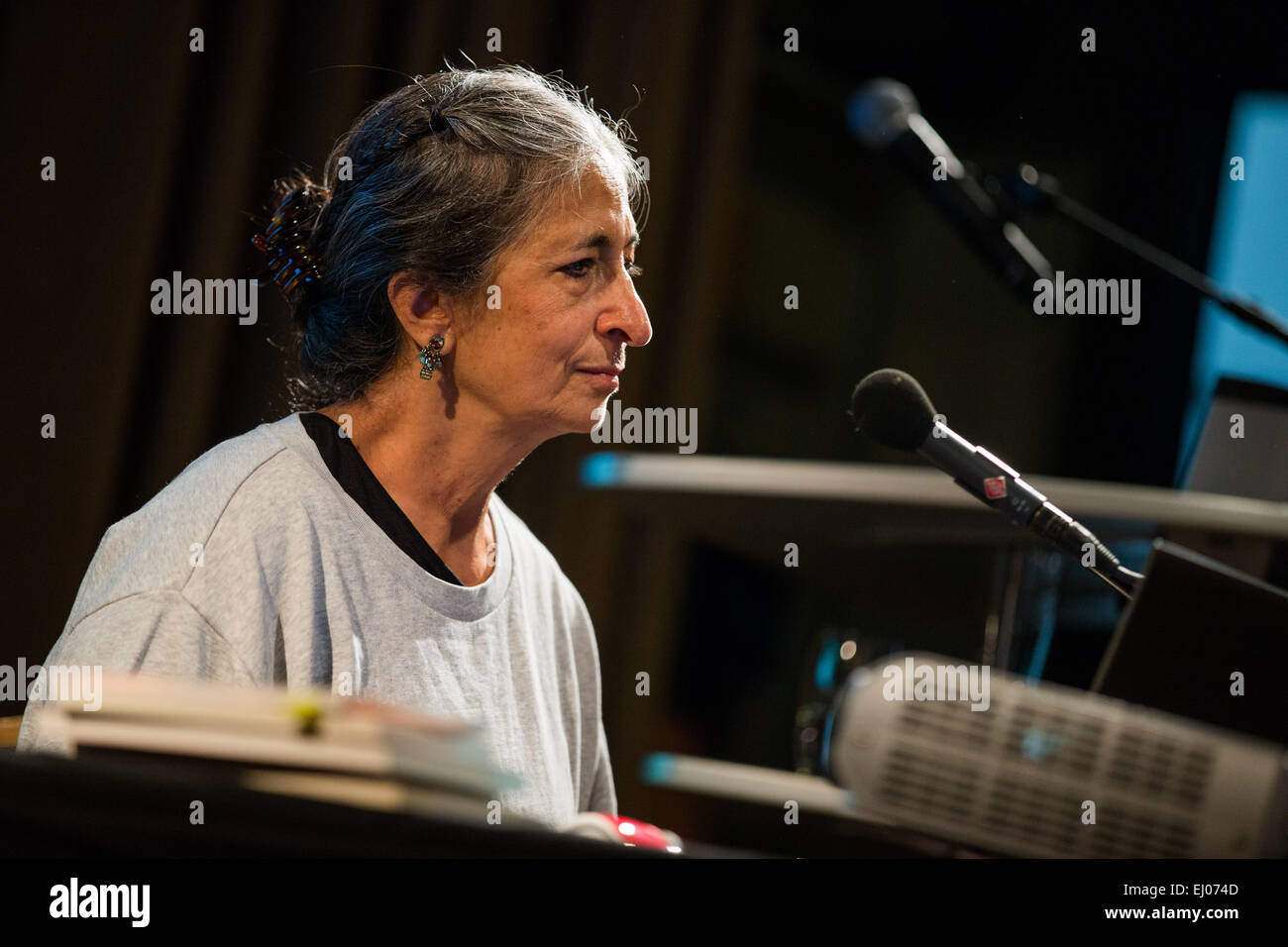 Cologne, Germany. 17th Mar, 2015. German-Iranian author Nasrin Siege ...