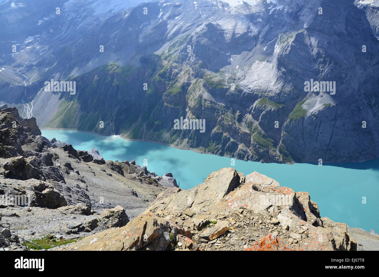 Switzerland, Europe, canton Glarus, Linthal, Linth, Mutten, Limmern ...