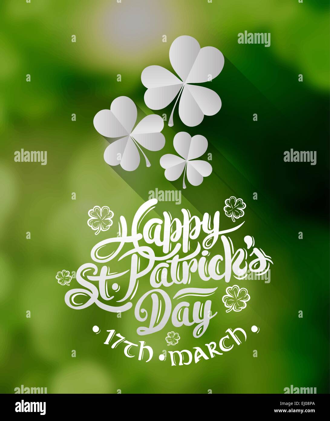 Vector shamrocks hi-res stock photography and images - Alamy