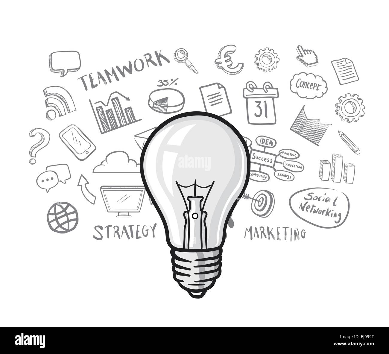 We believe in you Stock Vector Images - Alamy