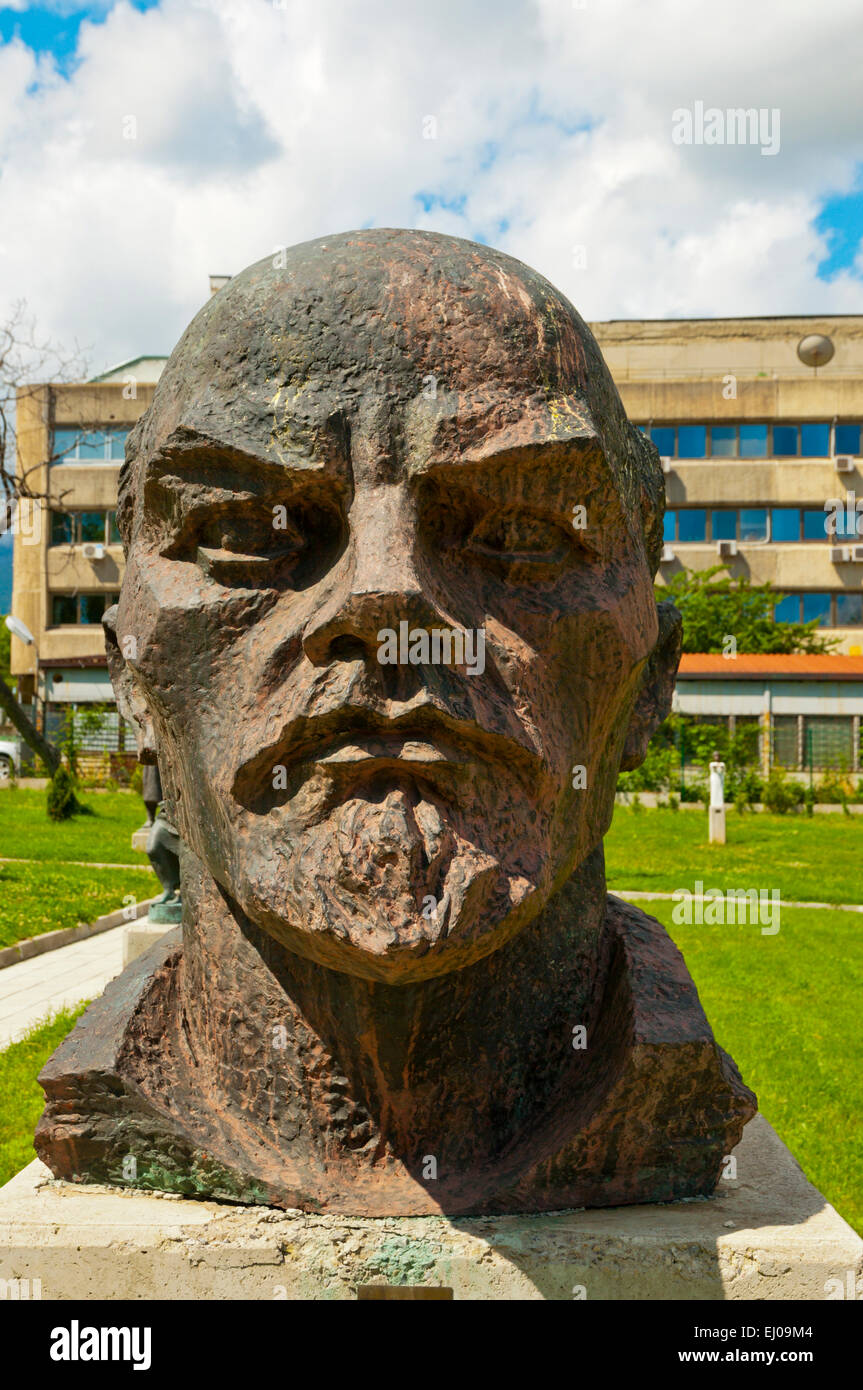 Lenin statue, Museum of Socialist Art, Izgrev district, Sofia, Bulgaria ...