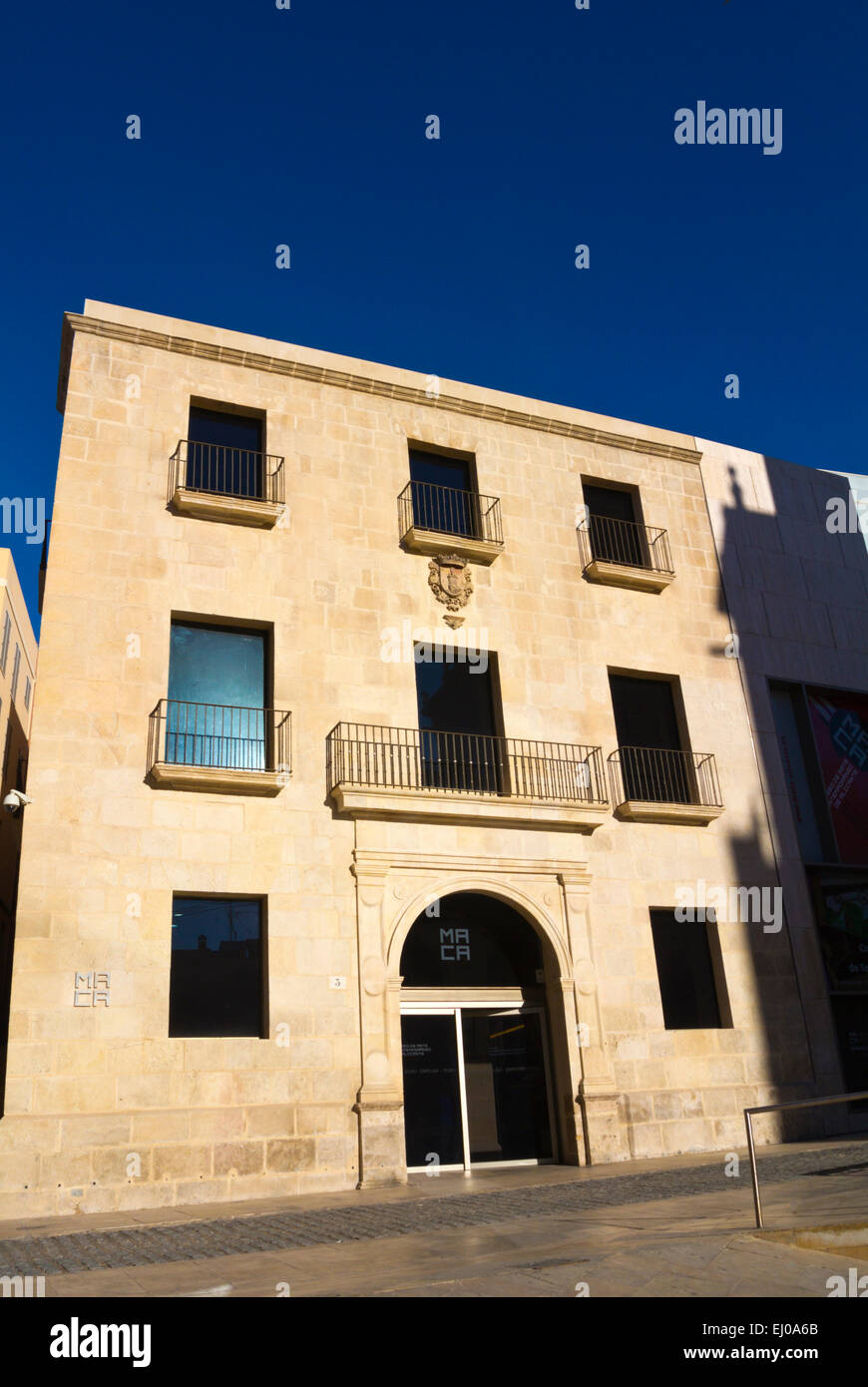 MACA, Museum of contemporary art, old town, Alicante, Alacant, Costa ...