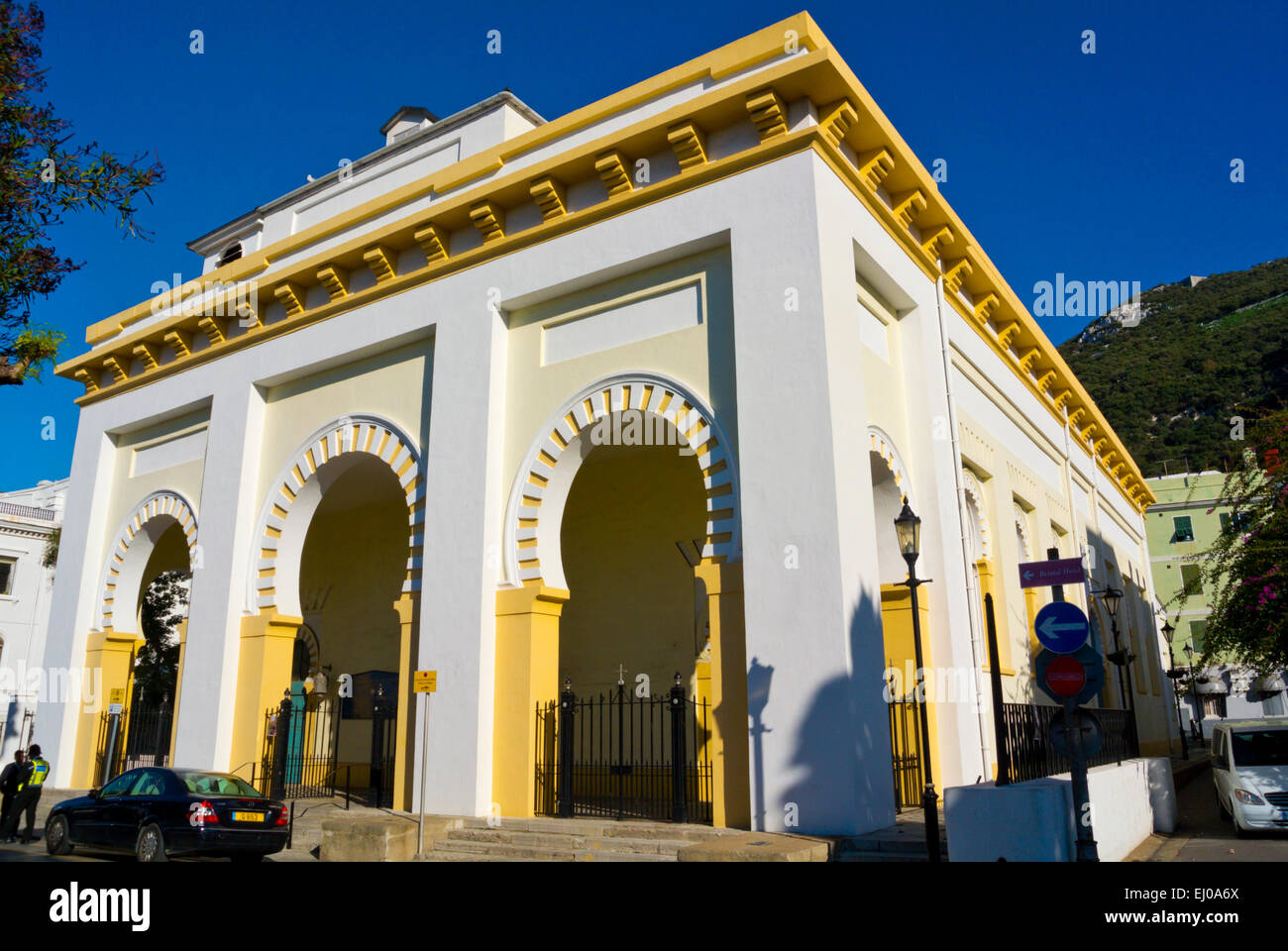 Cathedral church of the holy trinity gibraltar hi-res stock photography ...