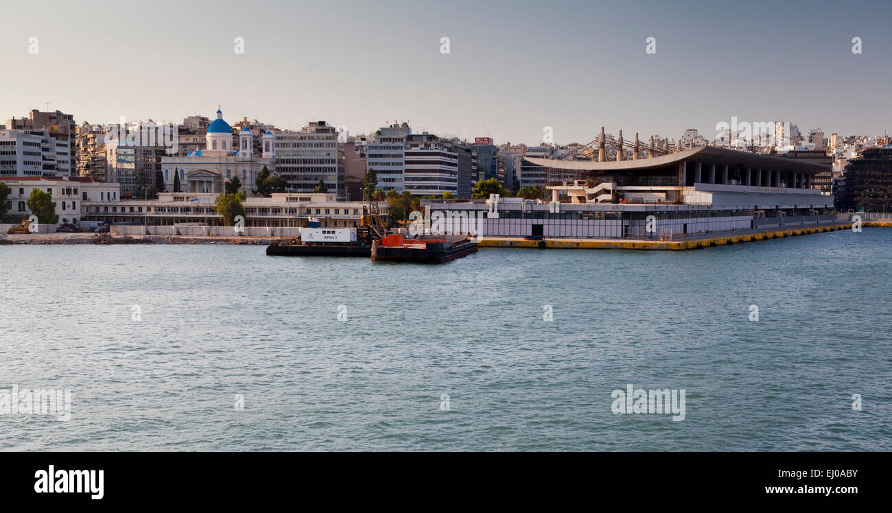 The harbour of the port of Pireaus in Athens, Greece Stock Photo - Alamy