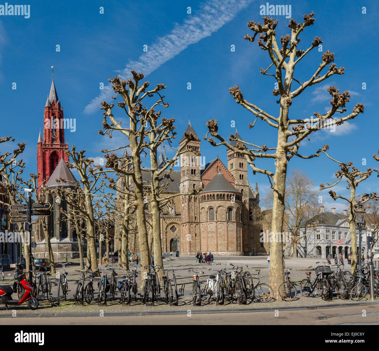 Maastricht, Netherlands, Holland, Europe, church, monastery, forest ...