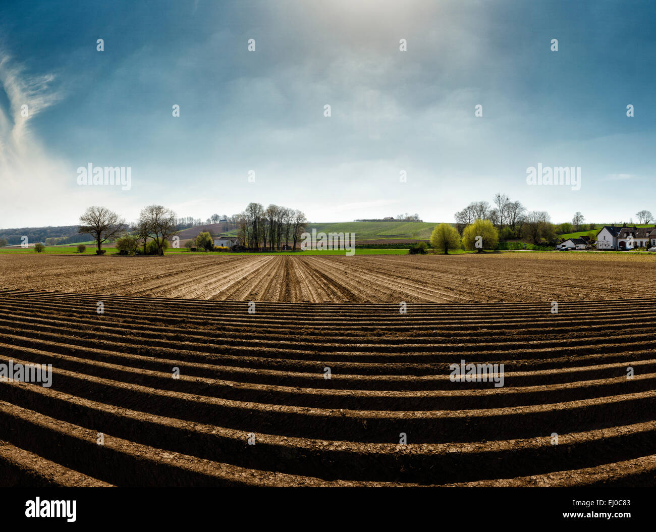 Maastricht, Netherlands, Holland, Europe, landscape, spring, mountains ...