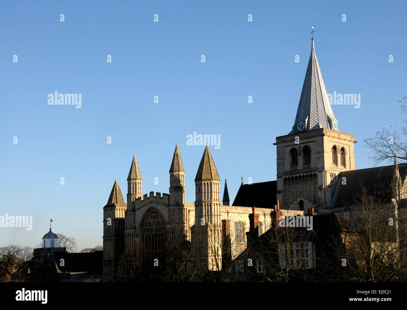 Rochester, Kent, England, UK. Rochester Cathedral Stock Photo - Alamy