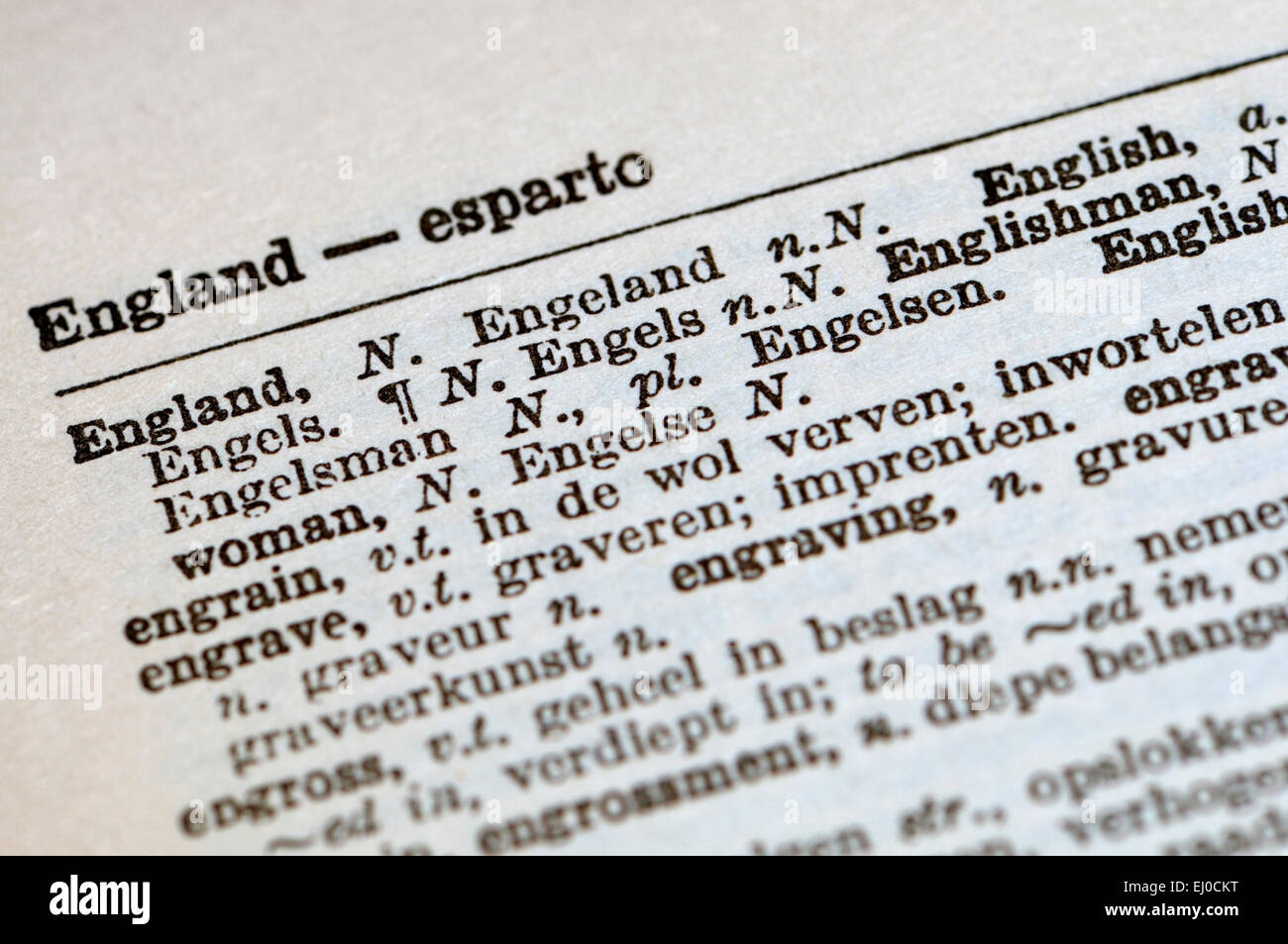 English and dutch language hi-res stock photography and images - Alamy