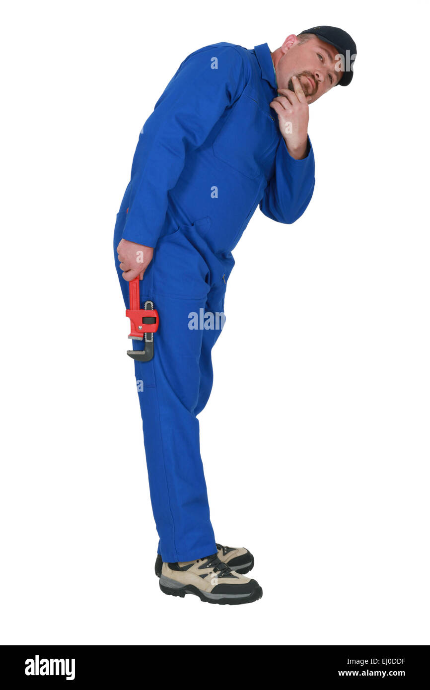 Stooped over hi-res stock photography and images - Alamy