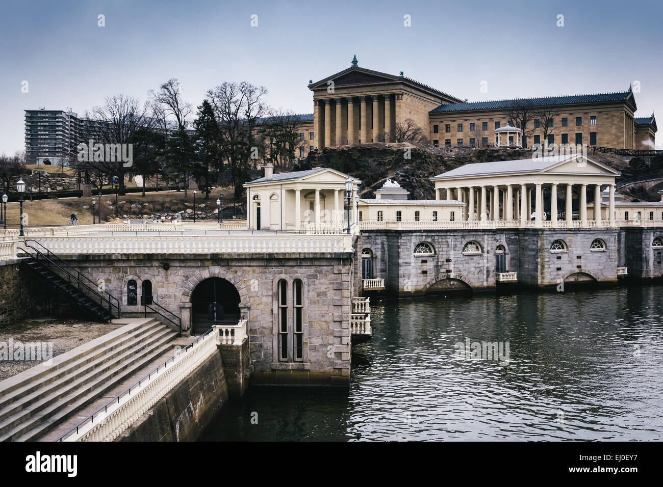 The Fairmount Water Works and Museum of Art in Philadelphia ...