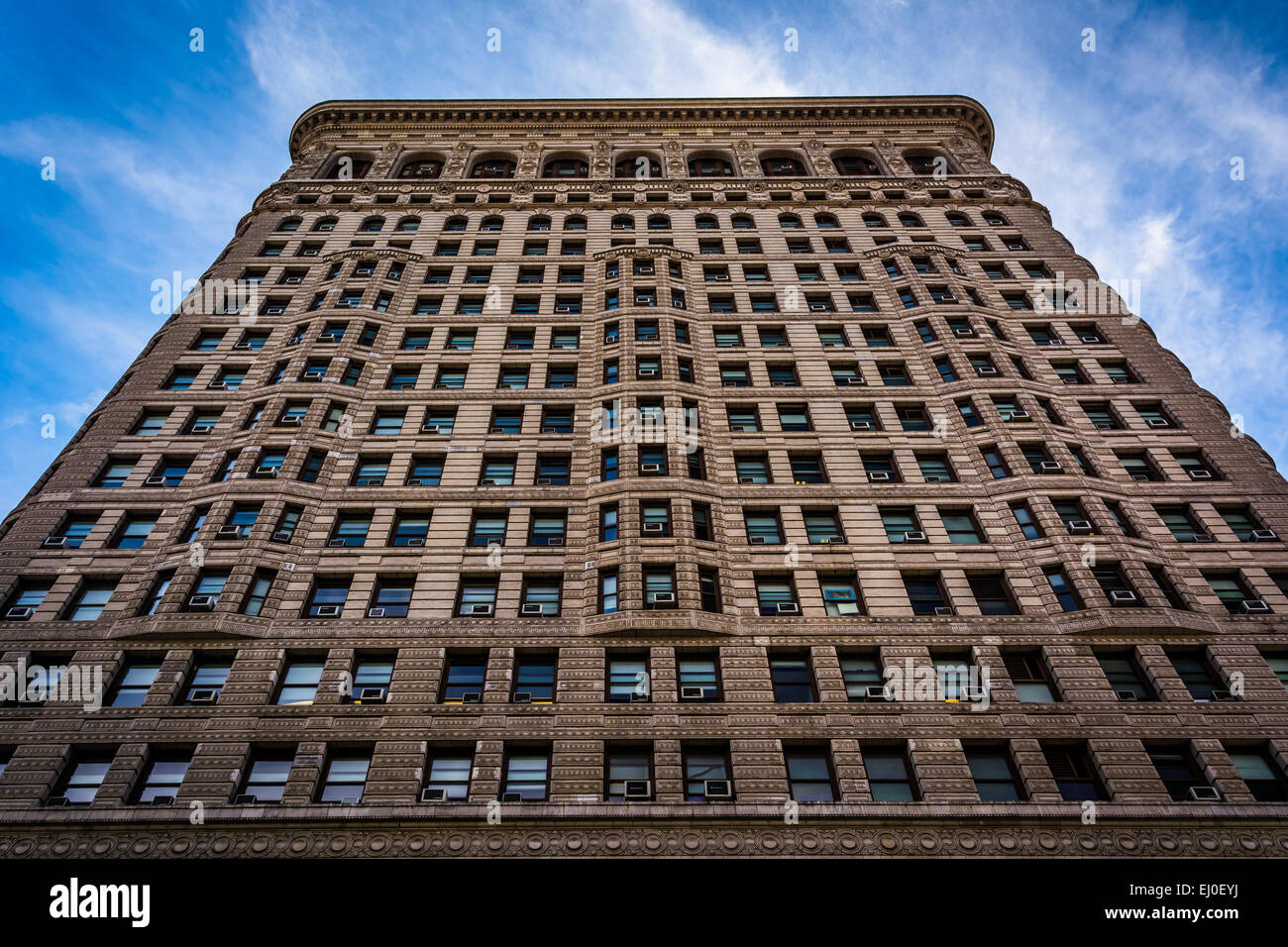 NEW YORK CITY - SEPTEMBER 3: The Flatiron Building on September 3, 2014 ...