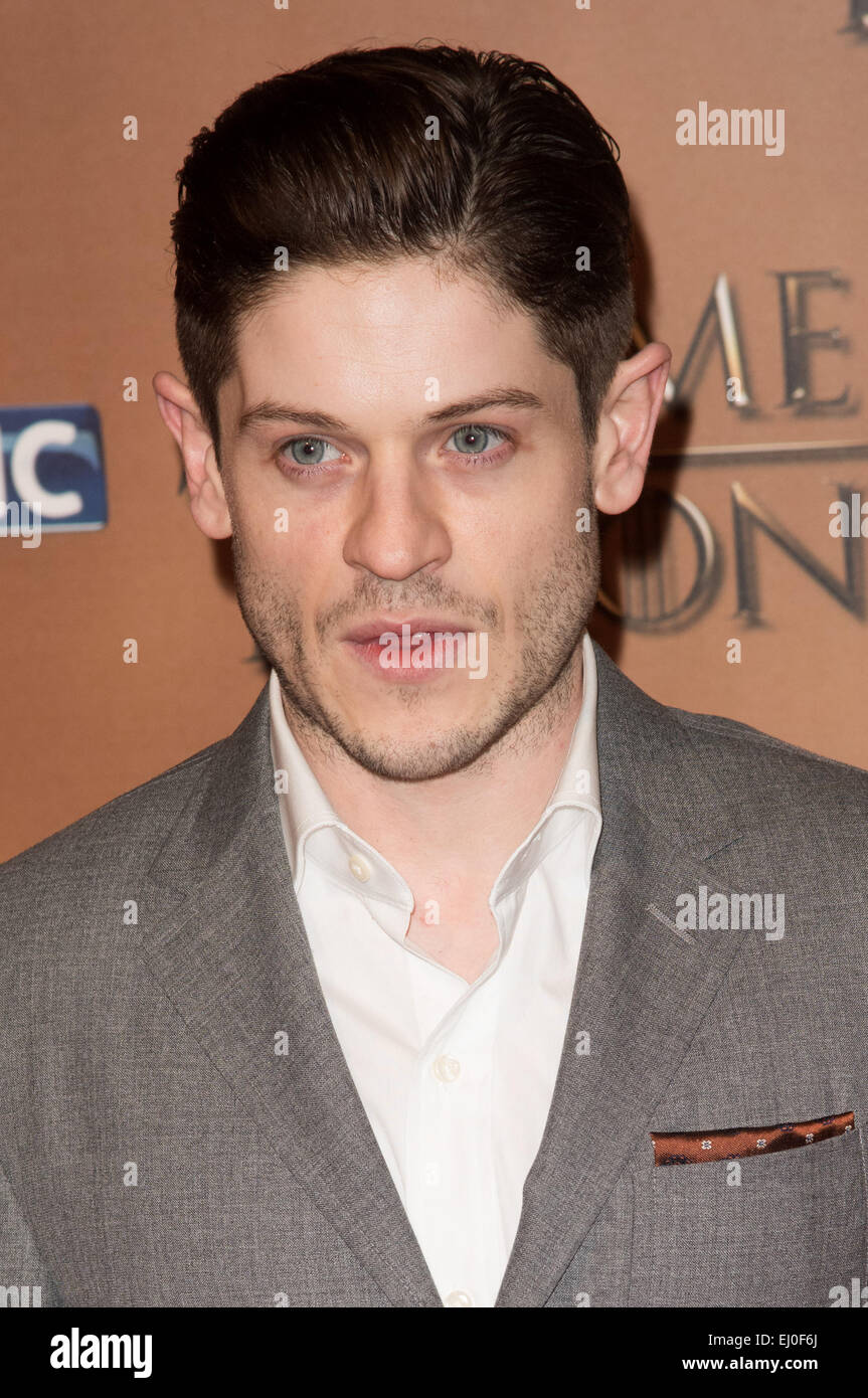 London. UK. Iwan Rheon at the 'Game Of Thrones Season 5 World Premiere ...