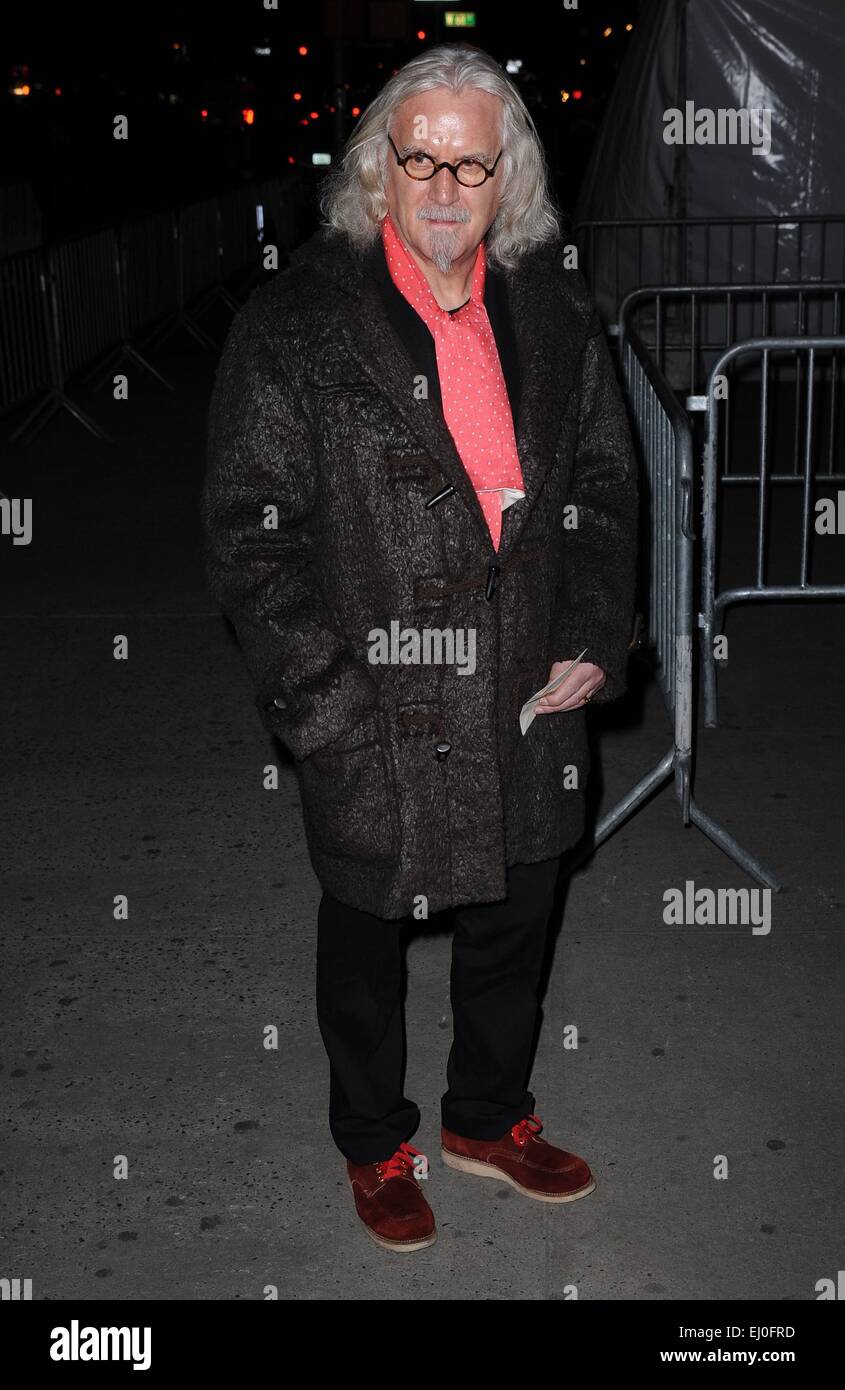 New York, NY, USA. 18th Mar, 2015. Billy Connolly at arrivals for DANNY ...