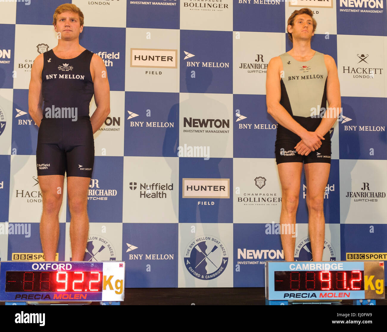 Crew announcement weigh in hi-res stock photography and images - Alamy