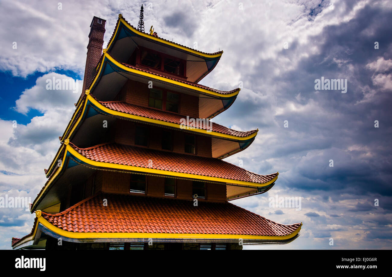 The Pagoda in Reading, Pennsylvania Stock Photo - Alamy