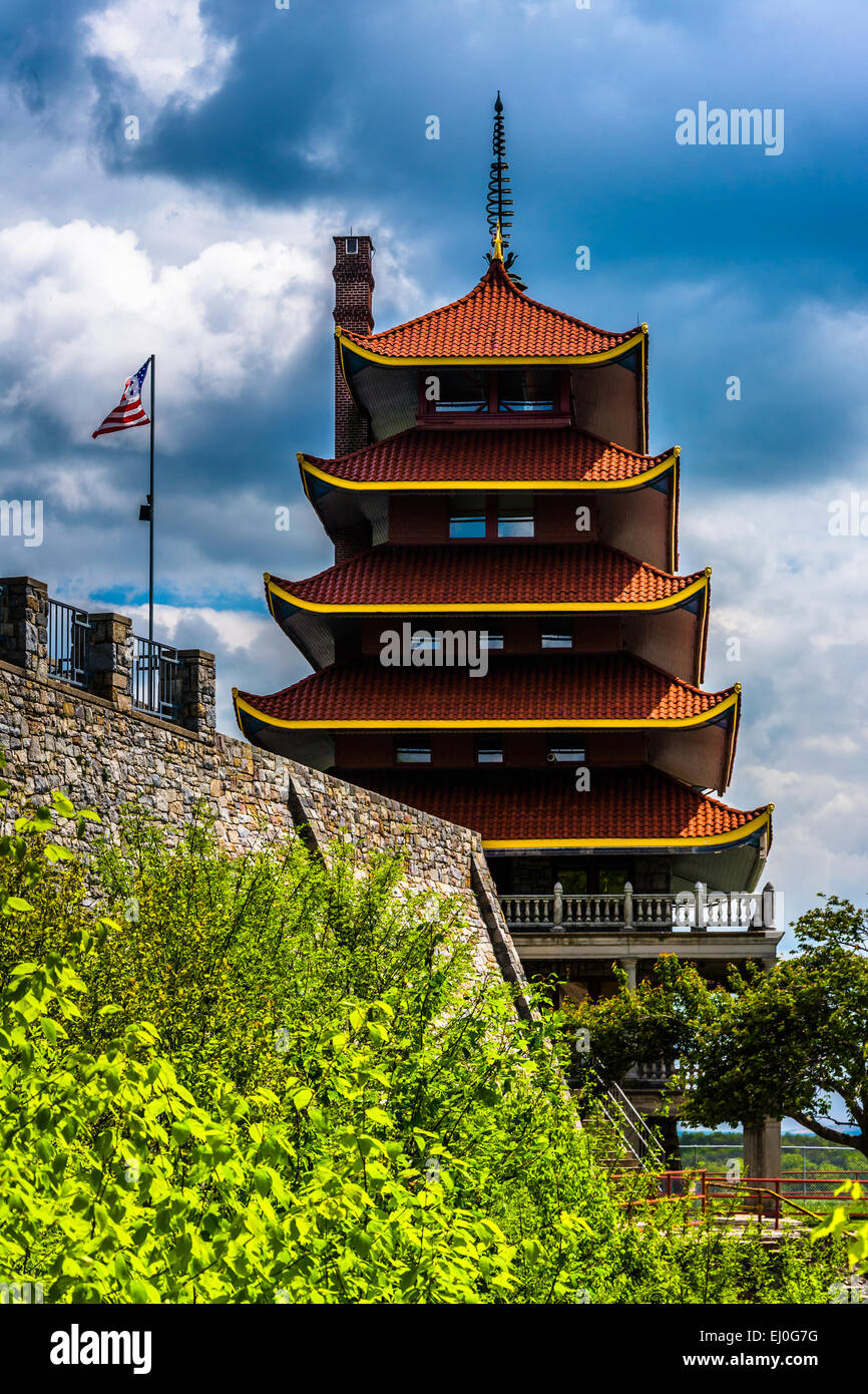 The Pagoda in Reading, Pennsylvania Stock Photo - Alamy