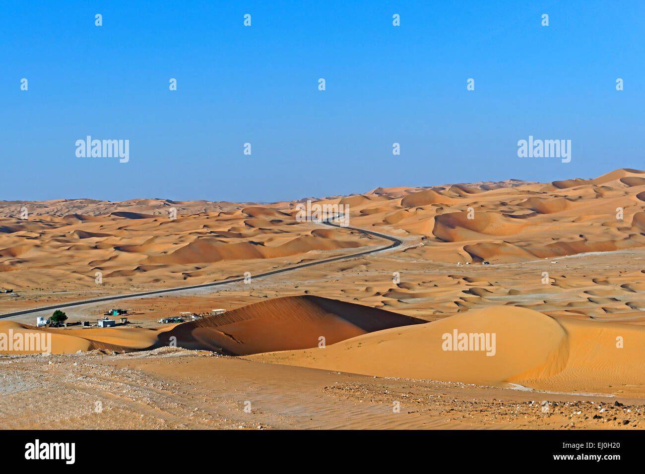 Asia, United Arab Emirates, UAE, Abu Dhabi, Mezaira'a, Mezaira, Liwa ...