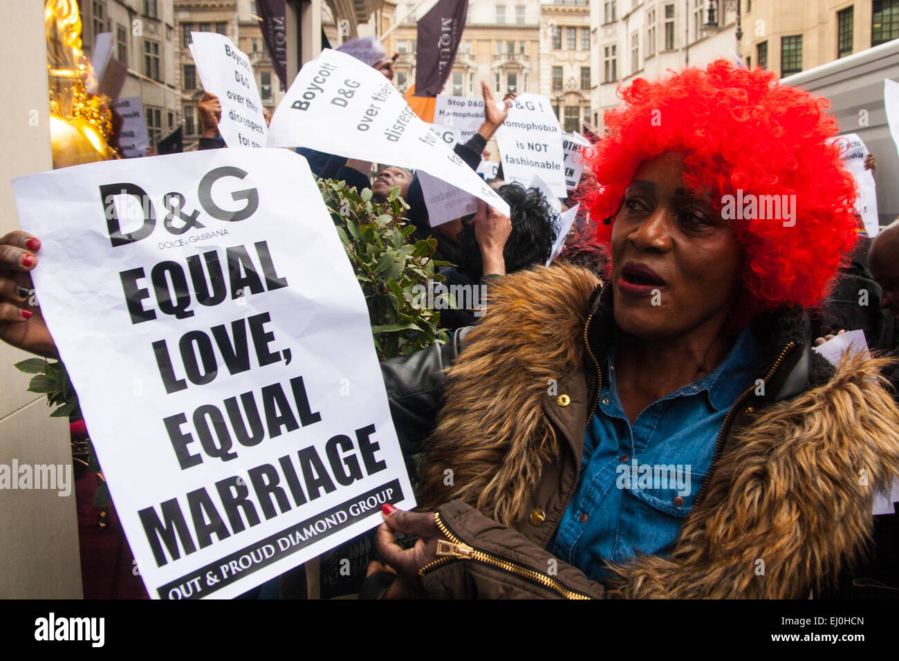 Gay rights protest police uk hi-res stock photography and images - Alamy