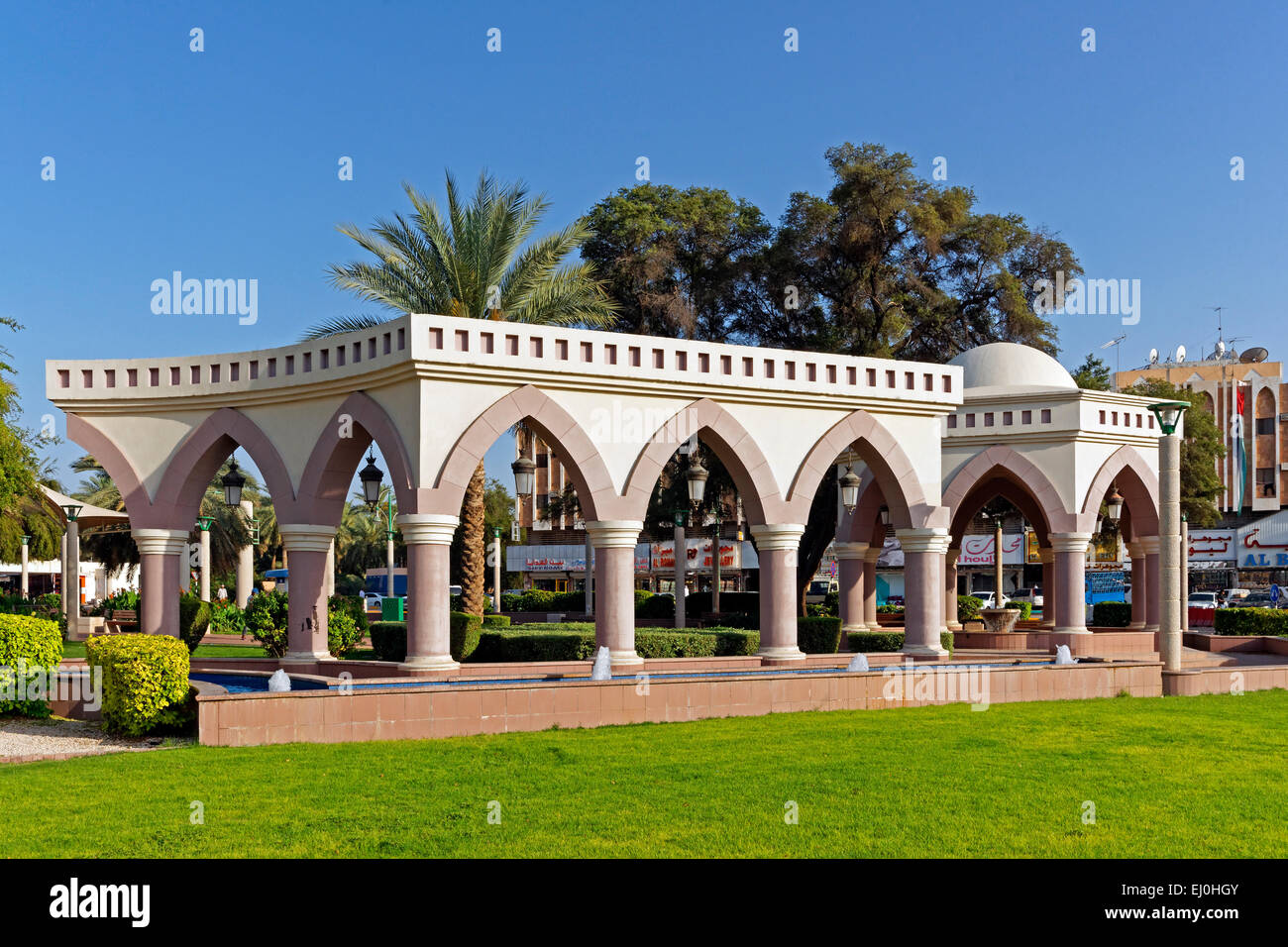 Asia, United Arab Emirates, UAE, Abu Dhabi, Al Ain, Zayed bin Sultan ...