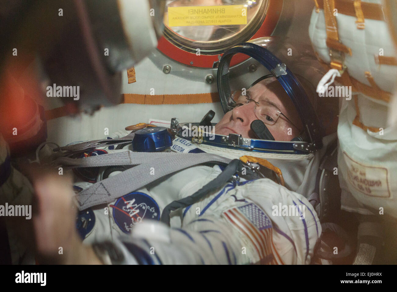 International Space Station Expedition 43 NASA Astronaut Scott Kelly ...