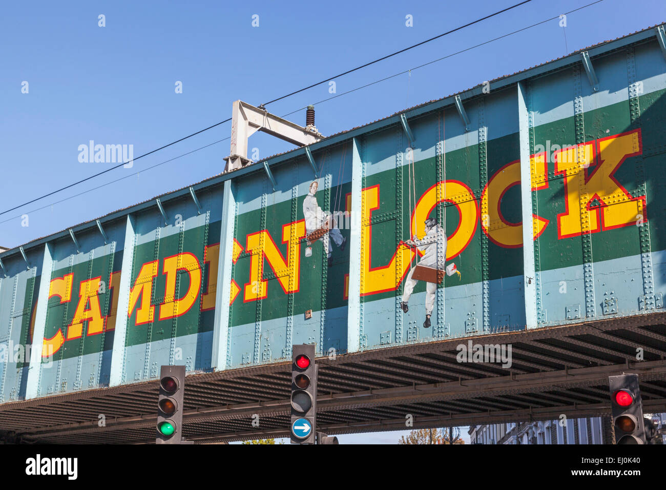 England, London, Camden, Camden Market Signs Stock Photo - Alamy