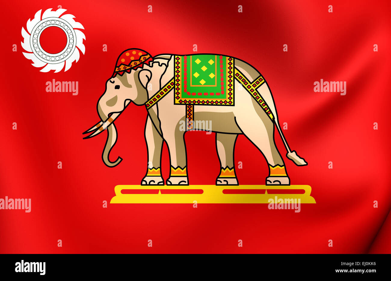 Siam historical flag hi-res stock photography and images - Alamy