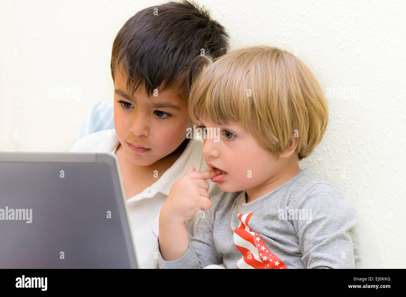 Cartoon boy staring hi-res stock photography and images - Alamy