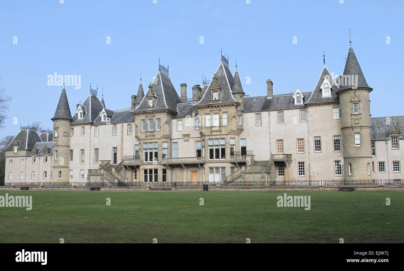 Exterior of Callendar House Falkirk Scotland March 2015 Stock Photo - Alamy