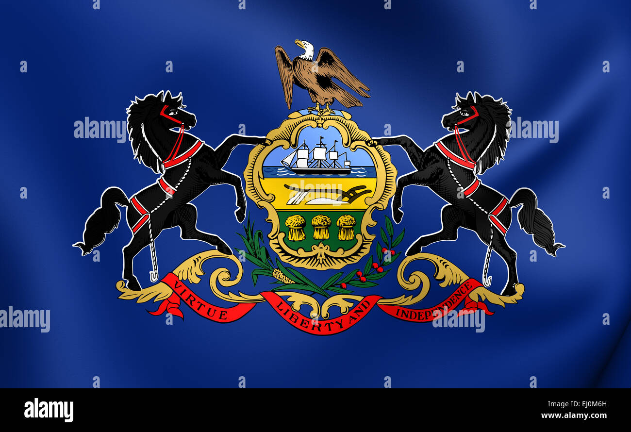 Pennsylvania flag background hi-res stock photography and images - Alamy
