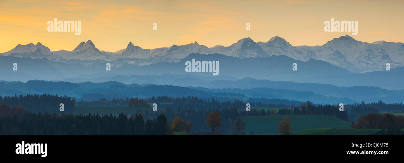Alps alpine alpine panorama view hi-res stock photography and images ...