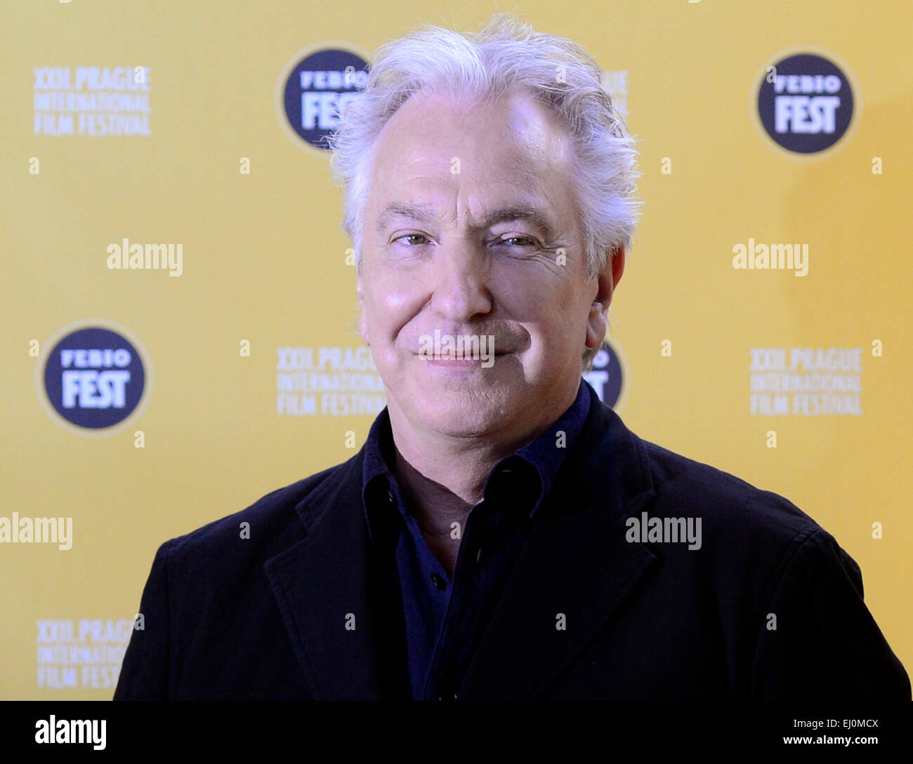 Alan rickman 2015 hi-res stock photography and images - Alamy
