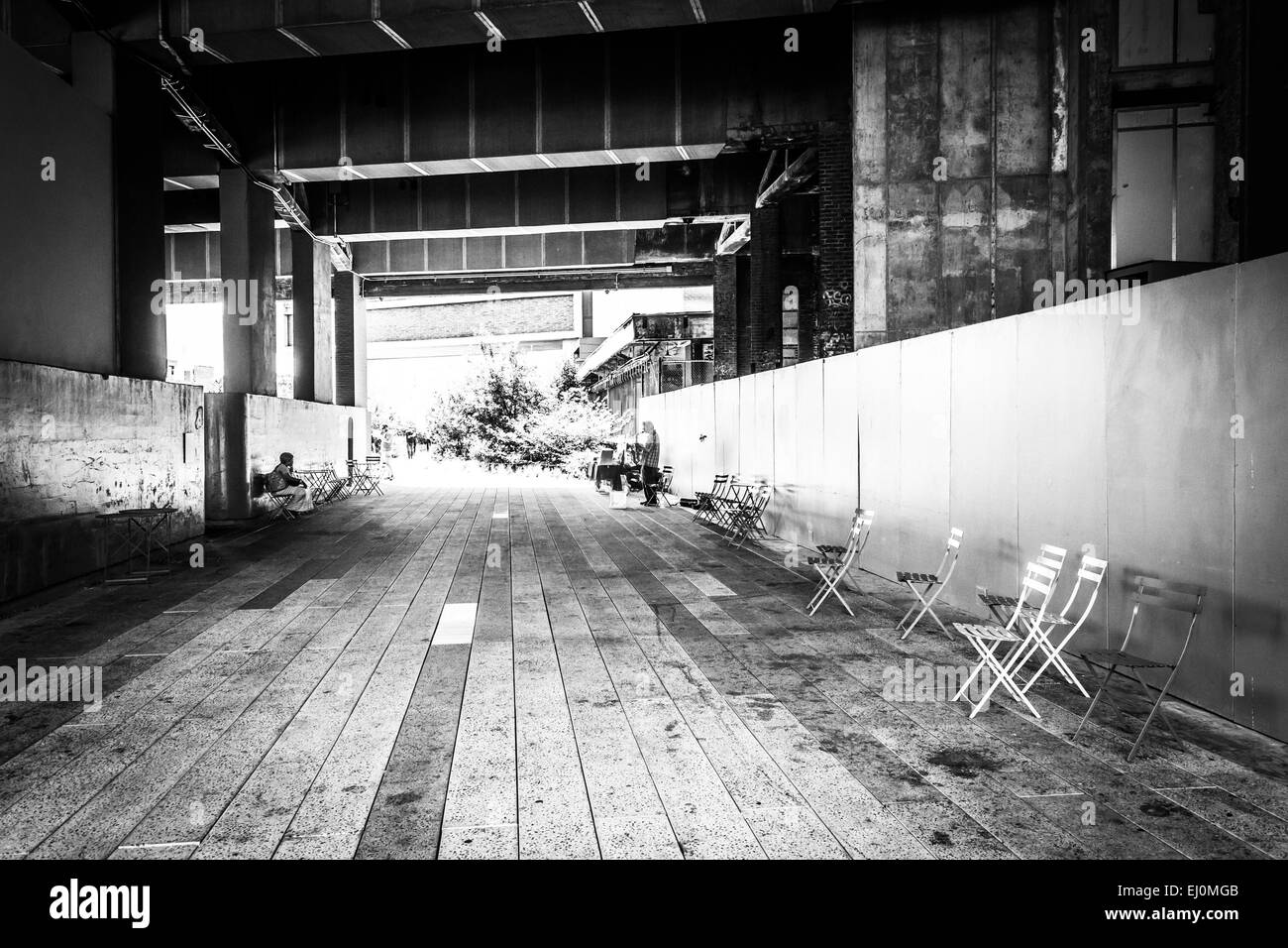 High line park new Black and White Stock Photos & Images - Alamy