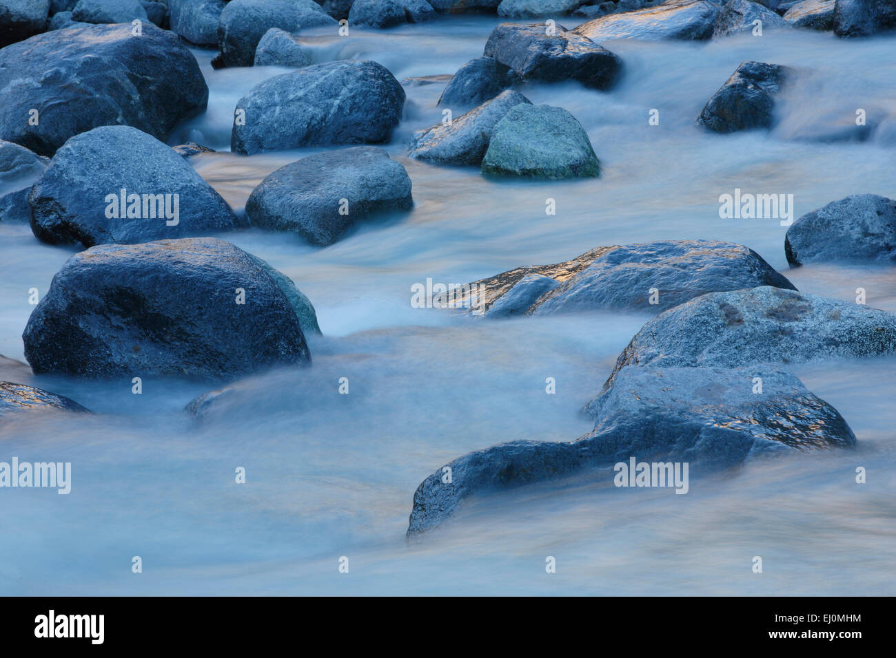 Movement, color, river, flow, riverbed, Graubünden, Grisons, cascade ...