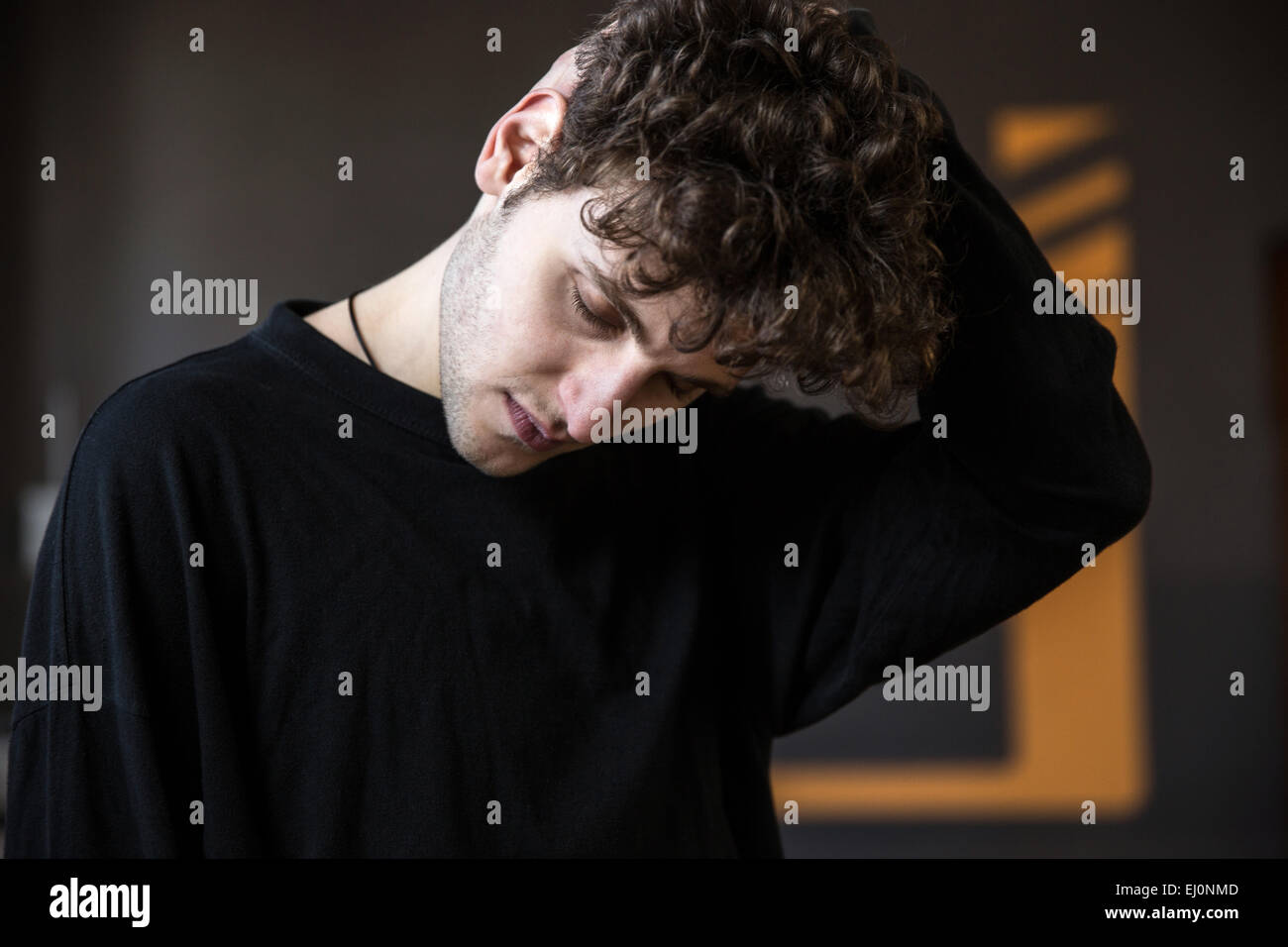 Neck exercises hi-res stock photography and images - Alamy