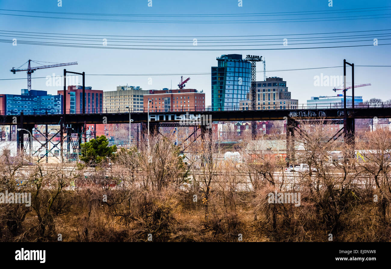 View of West Philadelphia, Pennsylvania Stock Photo - Alamy