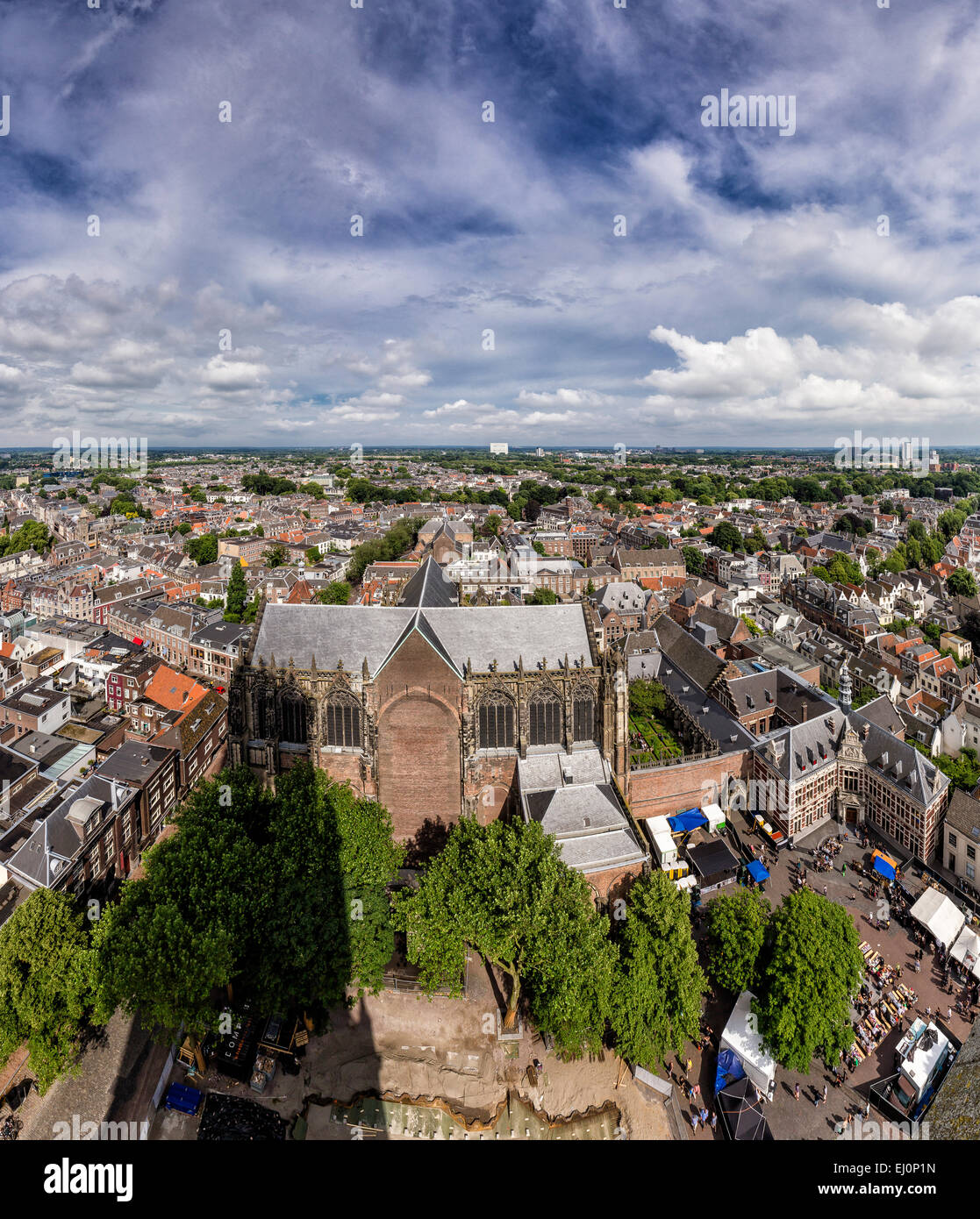 Aerial view of utrecht hi-res stock photography and images - Alamy