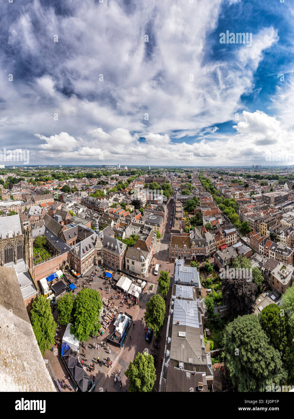 Aerial view of utrecht hi-res stock photography and images - Alamy