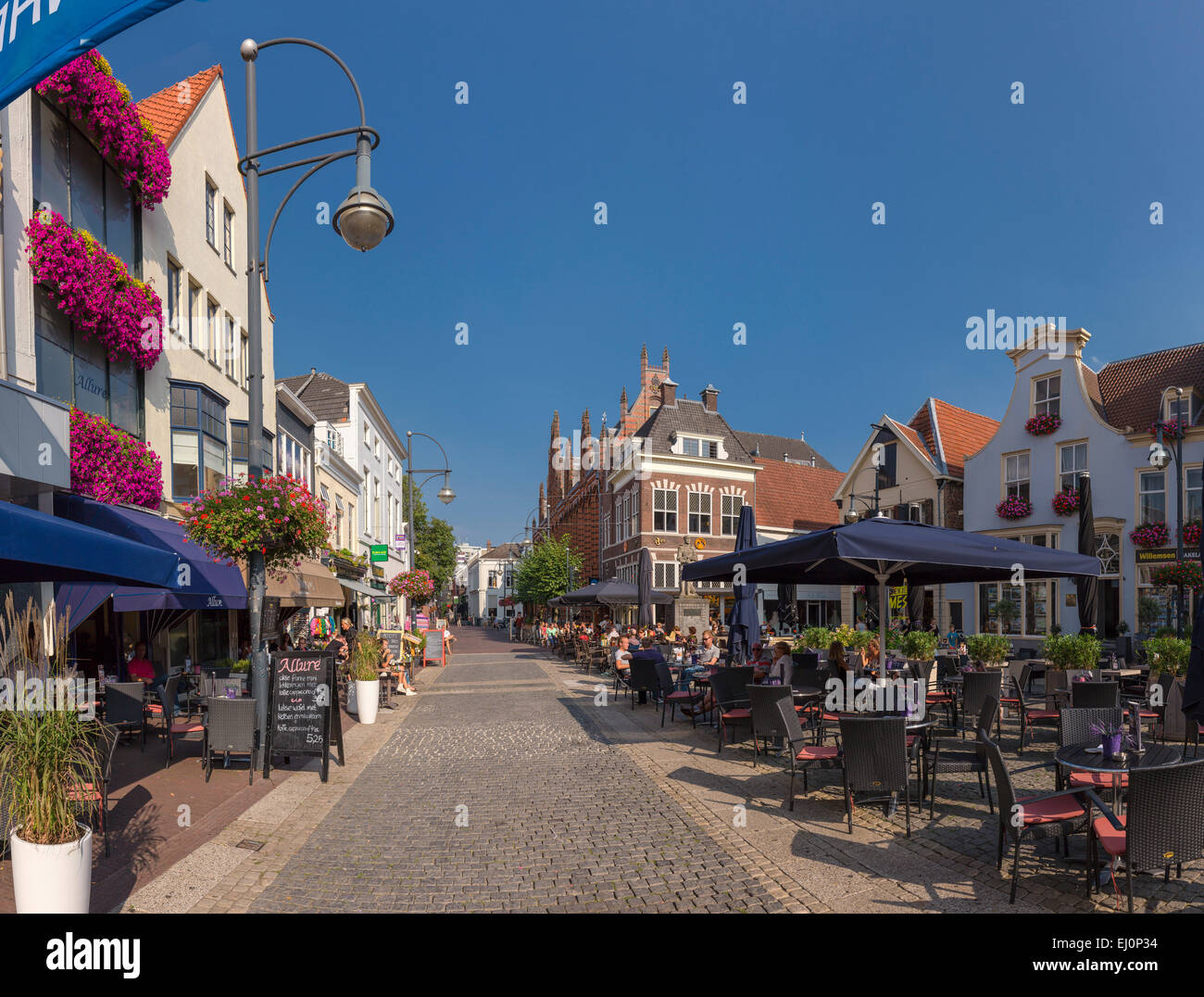 Netherlands, Holland, Europe, Arnhem, Gelderland, village, summer ...