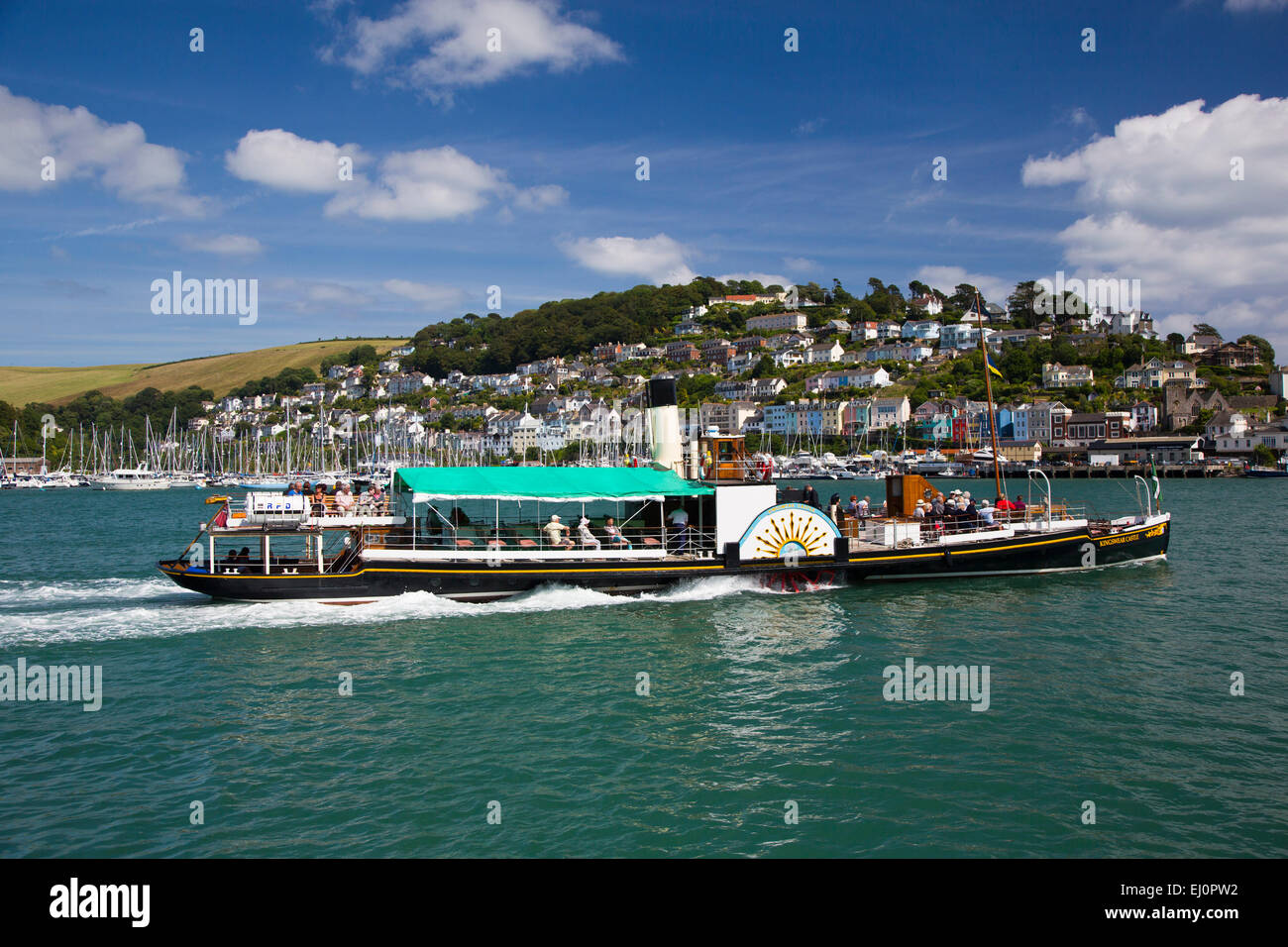 Kingswear, Dartmouth, South Hams, Devon, South-West England, Britain ...