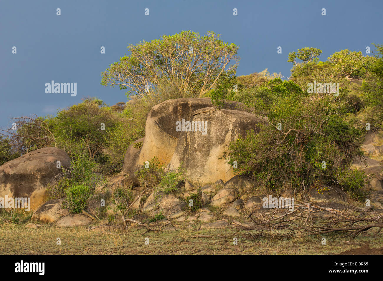 Africa, mountains, rocks, cliffs, scenery, landscape, travel, savanna ...