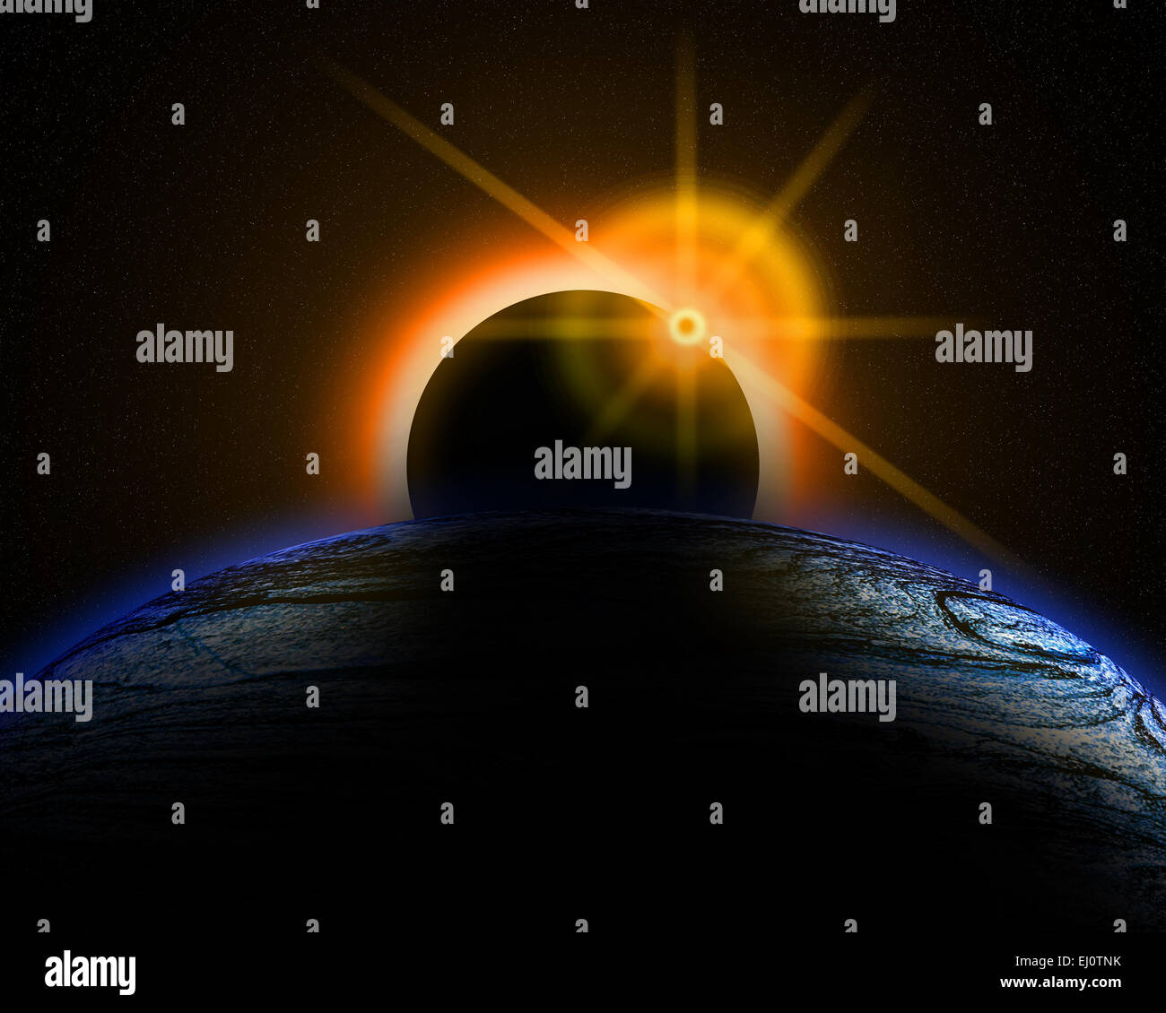 Alien sun hi-res stock photography and images - Alamy