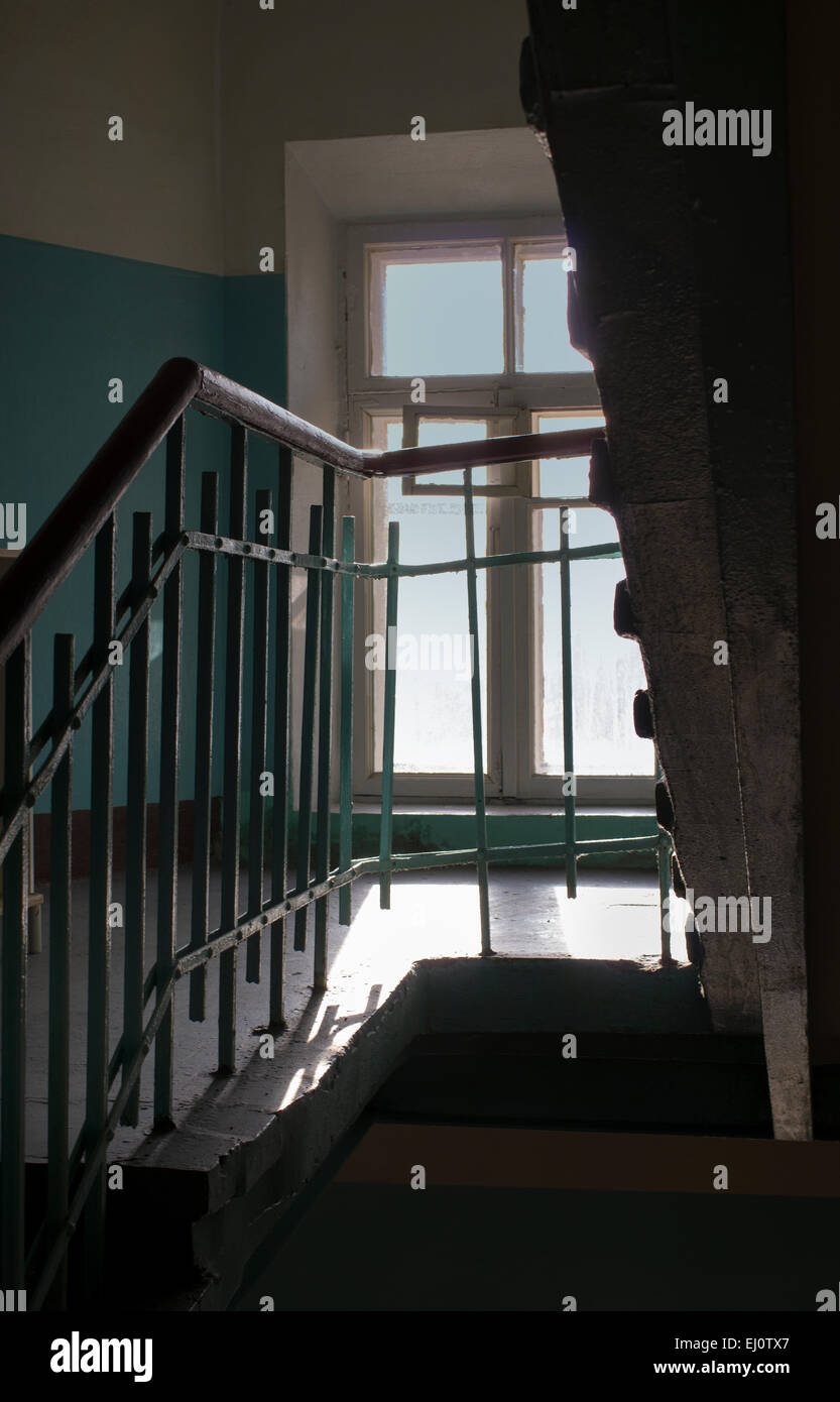 Sinister staircase hi-res stock photography and images - Alamy