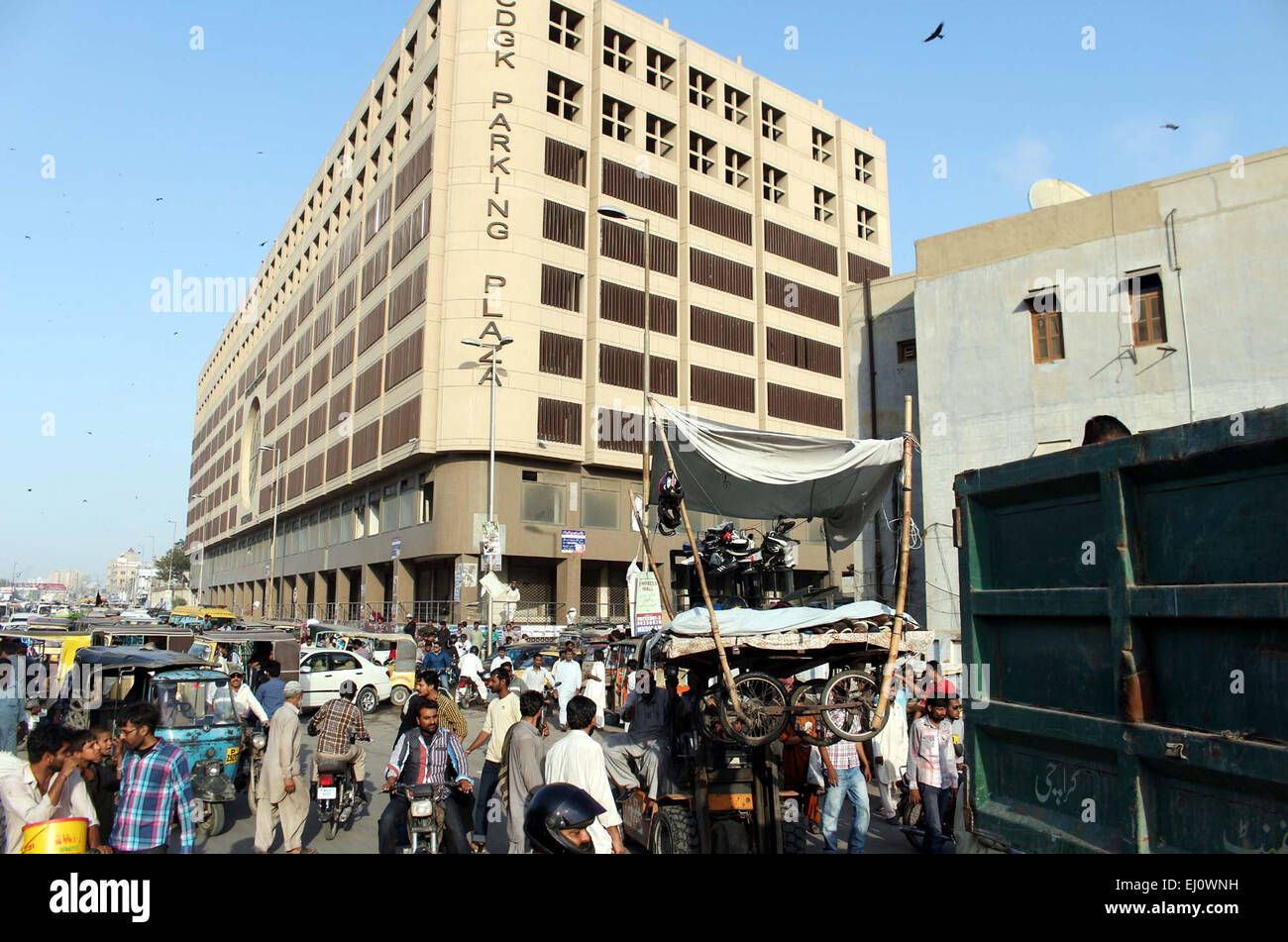 Anti encroachment operation in progress demolishing illegal ...
