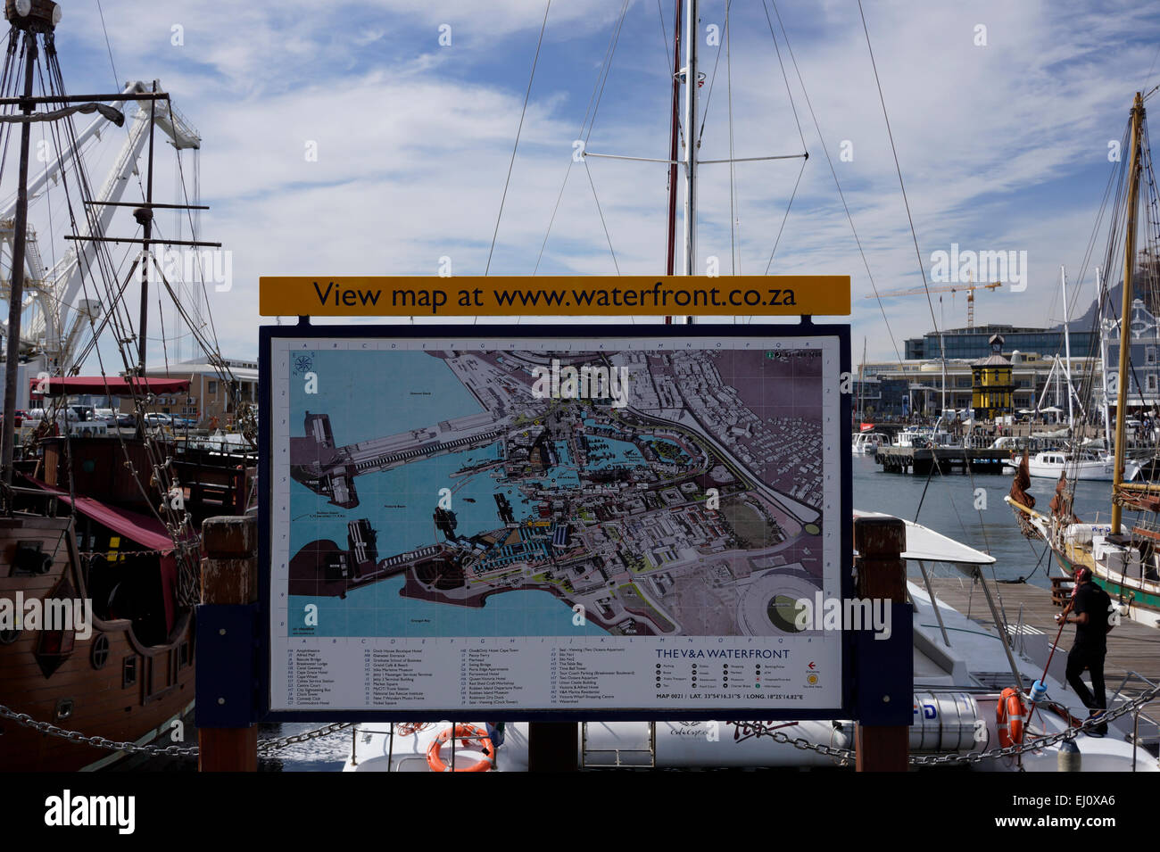 Victoria And Alfred Waterfront Map