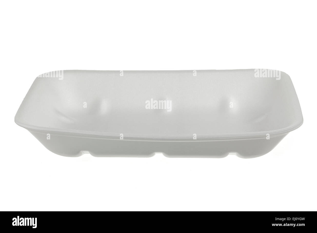 Styrofoam containers on white backgrounds Stock Photo - Alamy