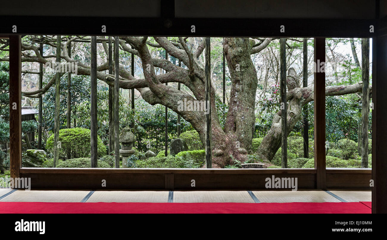 Hosen-in Temple, Ohara, near Kyoto, Japan. This 700 year old Japanese ...