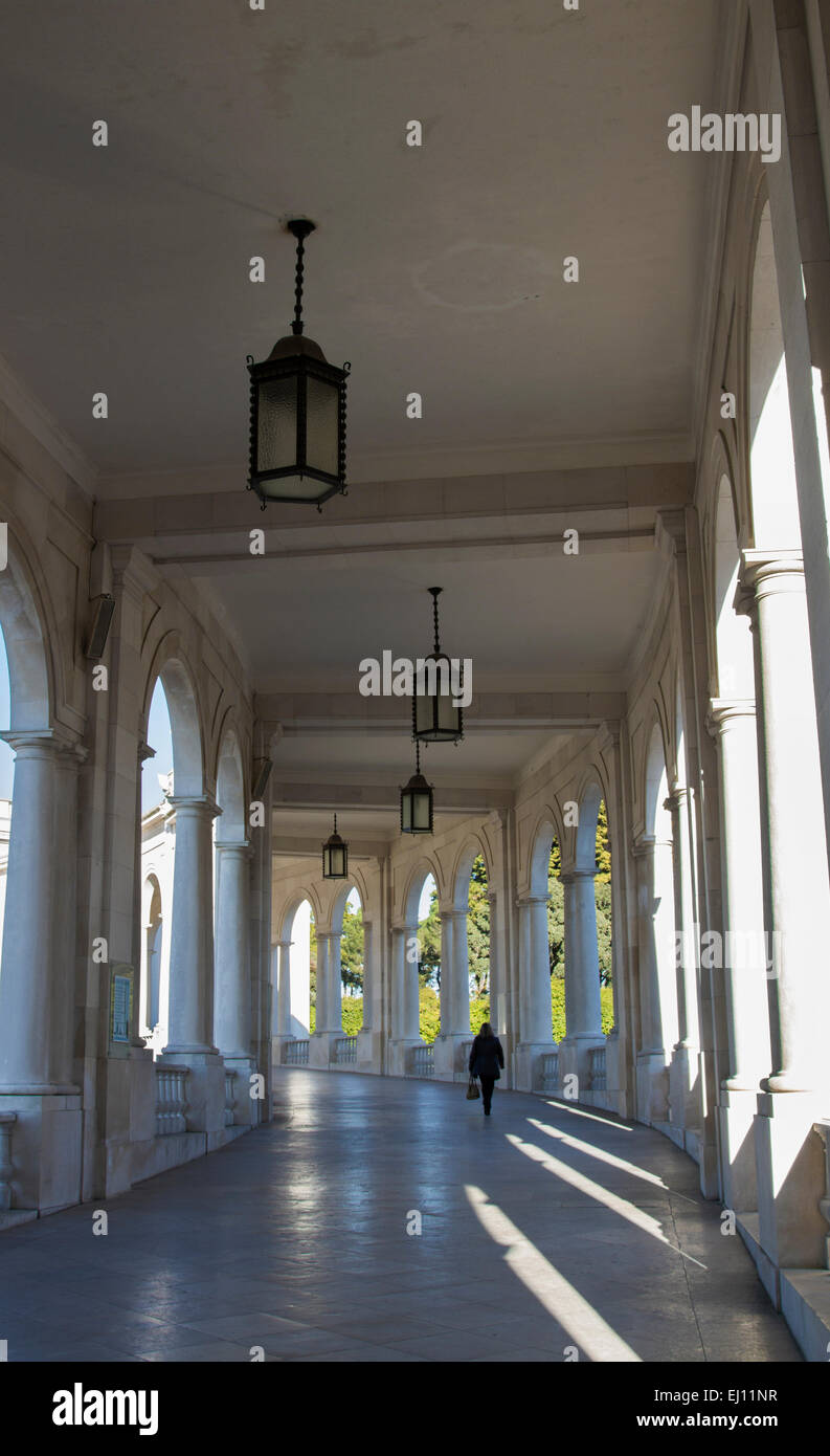View of the famous holy plaza of Fatima, Portugal Stock Photo - Alamy