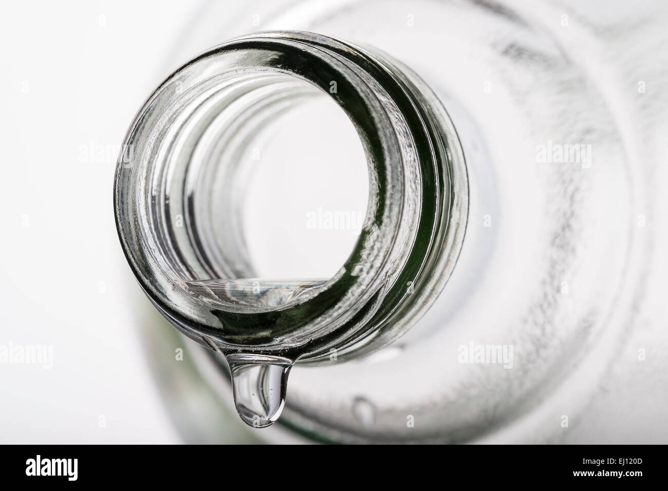 Empty water glass bottle hi-res stock photography and images - Alamy