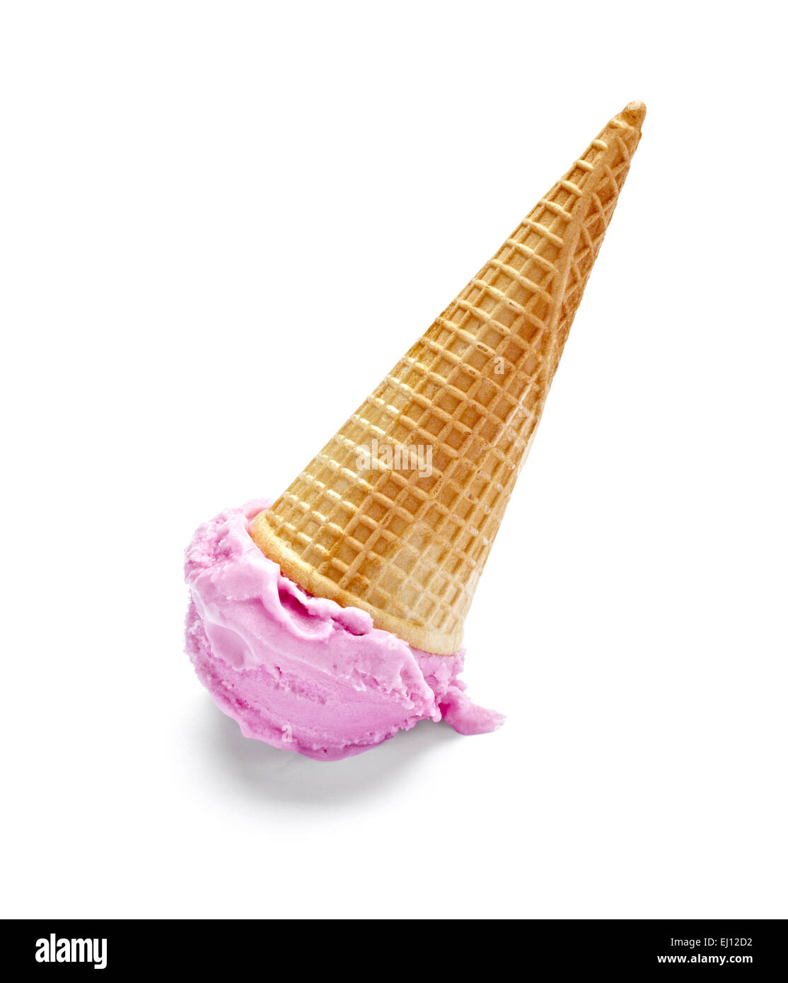 ice cream melting Stock Photo - Alamy