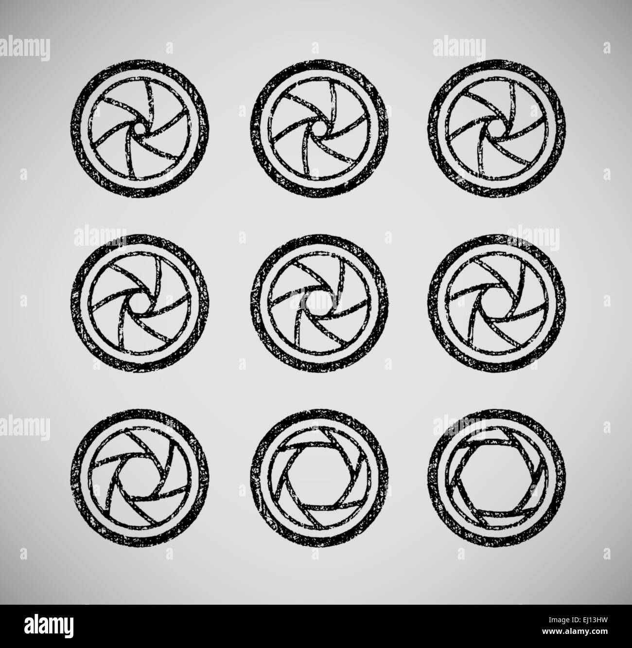 Aperture backdrop Black and White Stock Photos & Images - Alamy